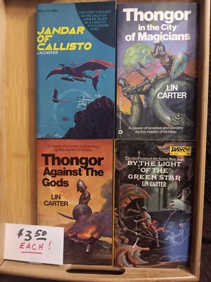 LIN CARTER - vintage paperbacks - HIGH GRADE - buy one or more | eBay