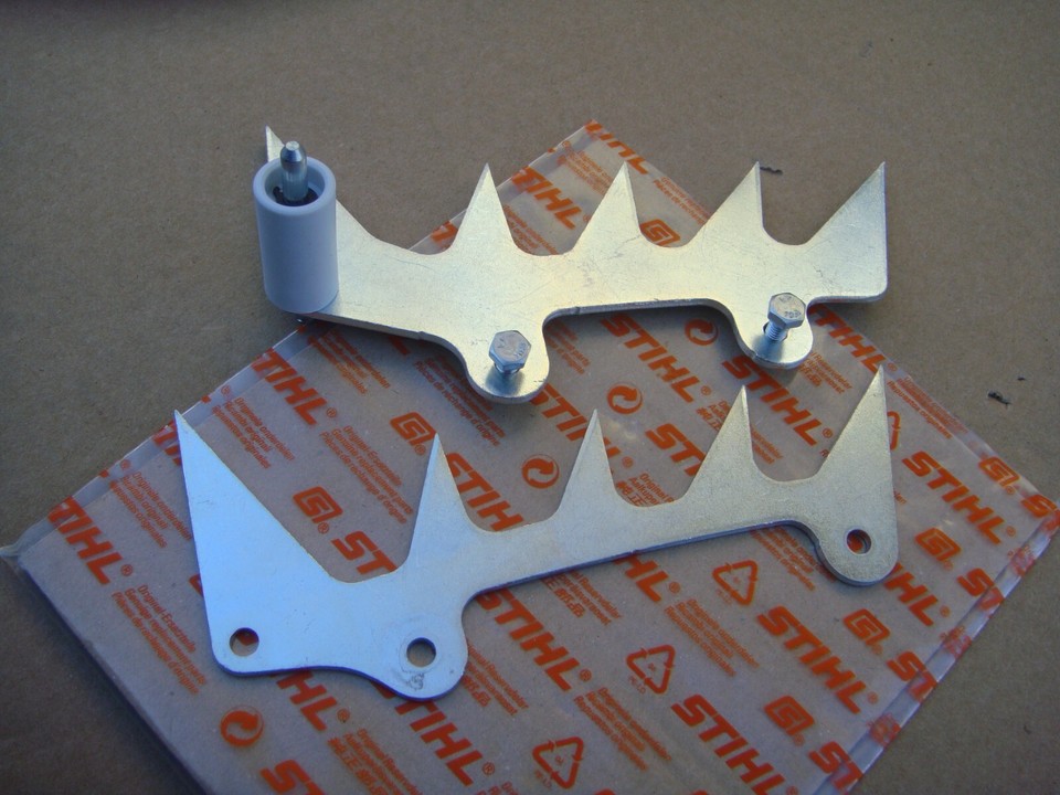 GENUINE STIHL MS462 MS500i MS660 CHAINSAW LARGE INNER & OUTER SPIKES W ...