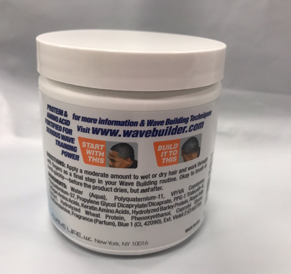 WAVE BUILDER SPIN 'N CLASSIC WAVE CREAM HOLD WAVES FIRMLY IN PLACE FOR ...
