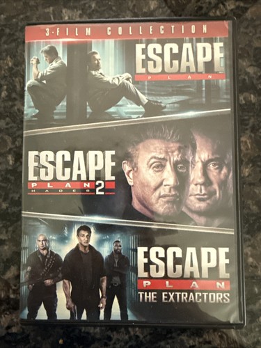 Escape Plan: 3-Film Collection (DVD) | eBay UK
