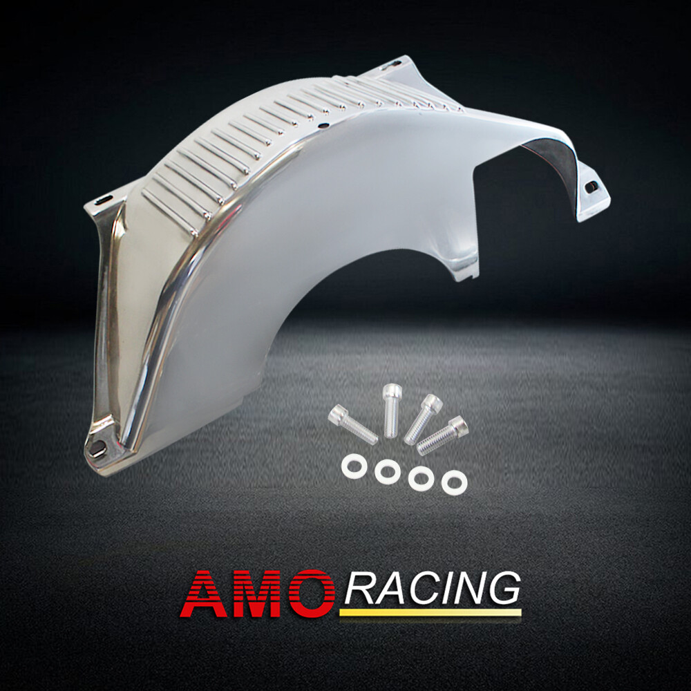 Flywheel Dust Cover Polished Aluminum Fits TH350/400 Turbo 350 400 | eBay