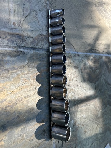 12 - Craftsman sockets 9mm to 21mm 12 point | eBay