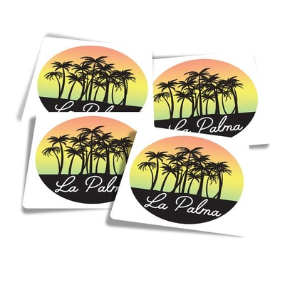 4x Vinyl Stickers La Palma Spain Beach Resort #61082 | eBay