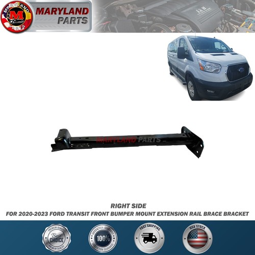 For 2020-2023 Ford Transit Right Front Bumper Mount Extension Rail ...