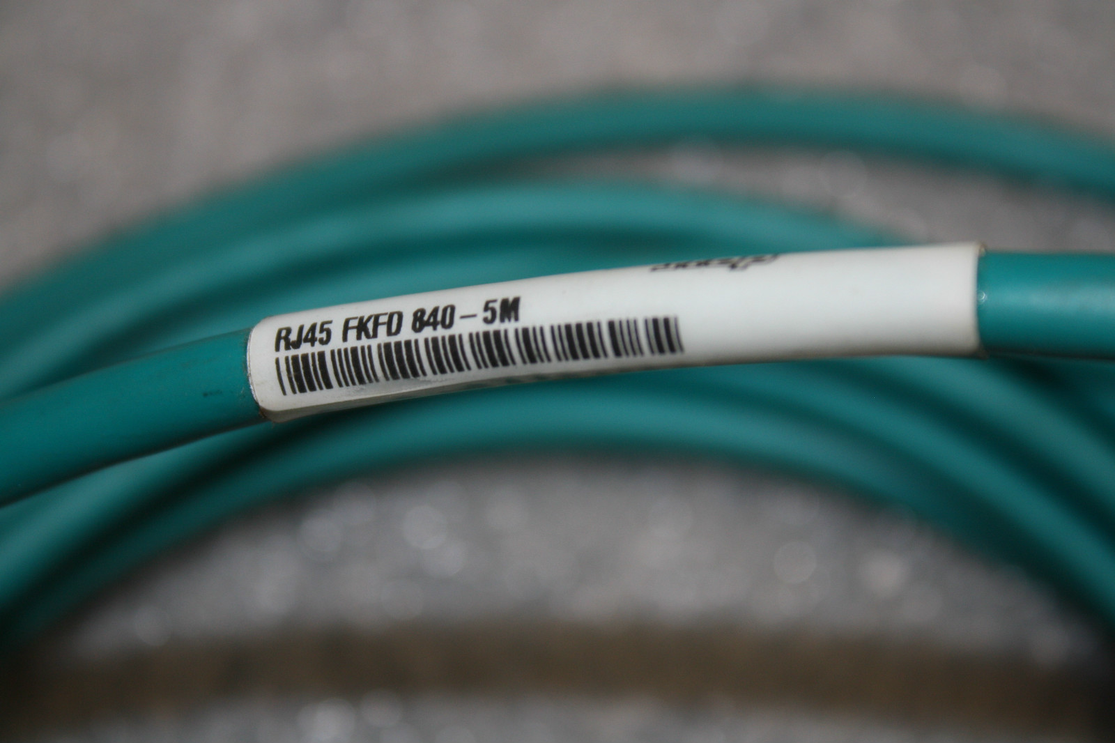 TURCK RJ45 FKFD 840-5M Male to M12 Female Straight PM 8 Wire 5m TPE ...