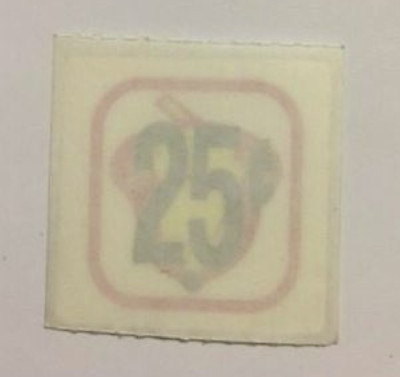 Original Oak Acorn 25 cent Decal Inside Globe OEM New Old Stock Price ...