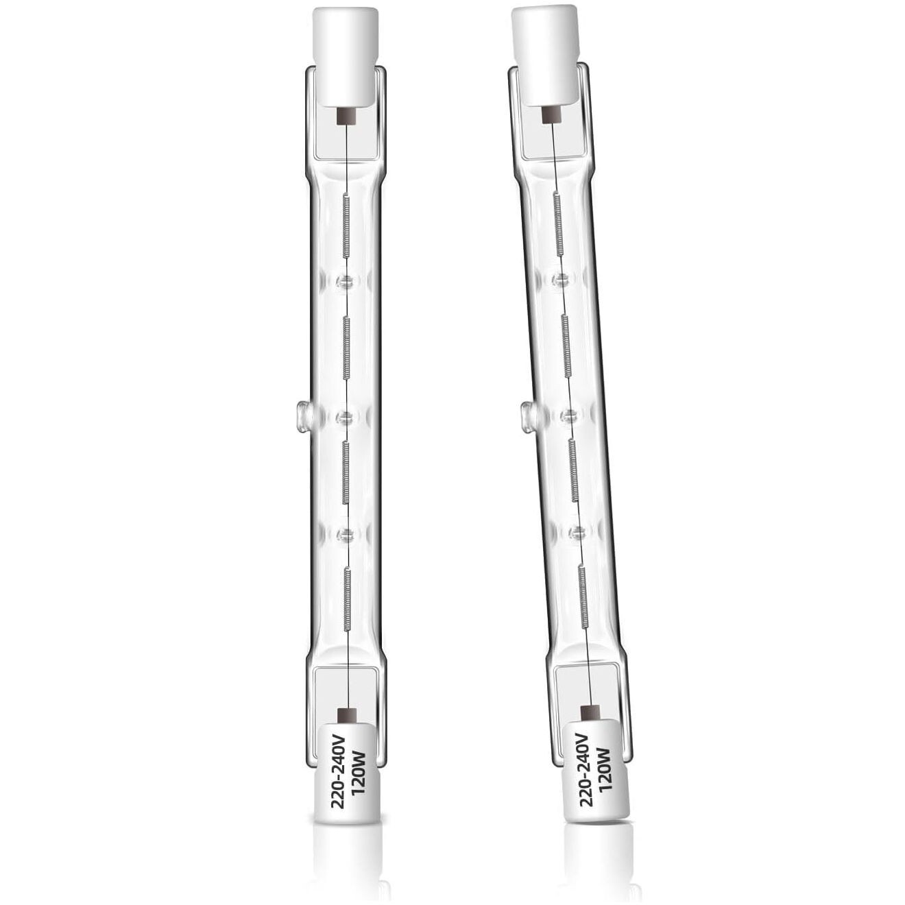 Energizer Linear 118mm R7S J118 2250lm Halogen Bulbs 120W Dimmable ...
