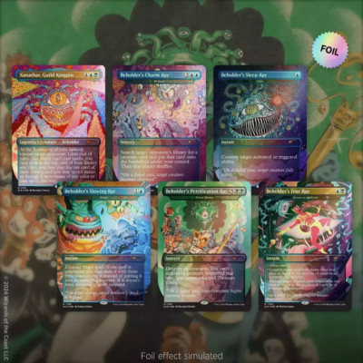 MTG Secret Lair x Dungeons & Dragons Death Is in the Eyes of the ...