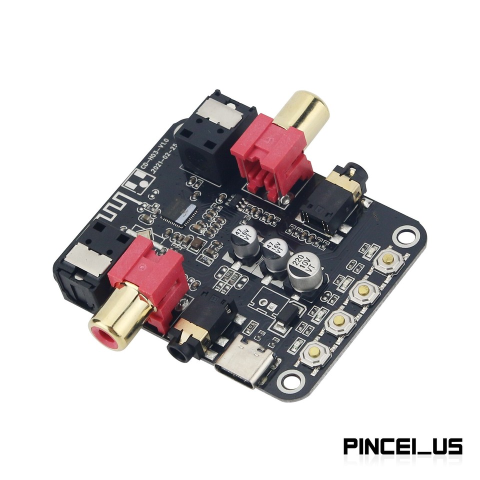 HCD03 Lossless 2-In-1 Bluetooth 5.0 Transmitter Receiver Board RX TX ...