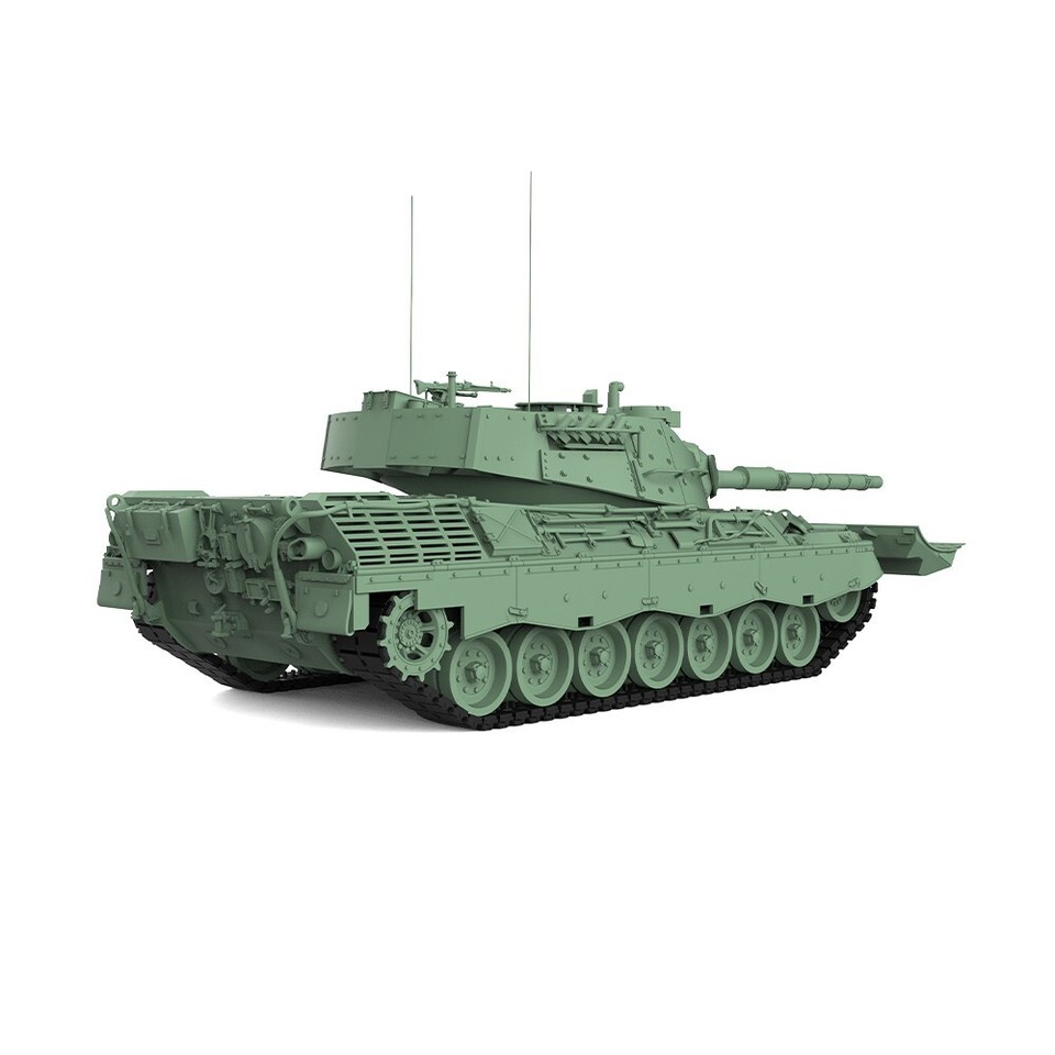 SSMODEL 1/48 Military Model Kit German Leopard 1A5 Medium Tank With ...