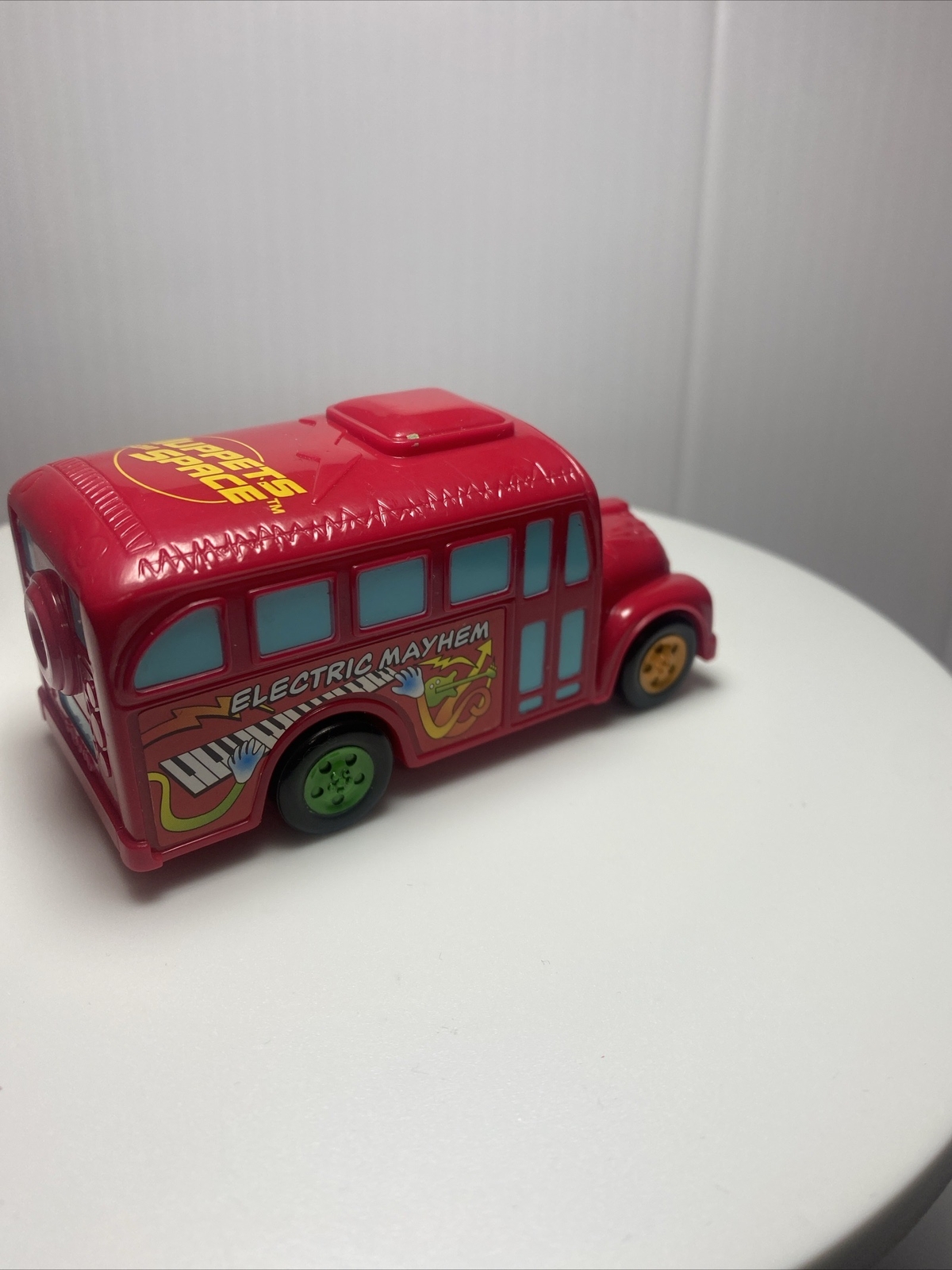 Muppets From Space School Bus 3.5" Viewer Toy Wendy's 1999 Eectric ...