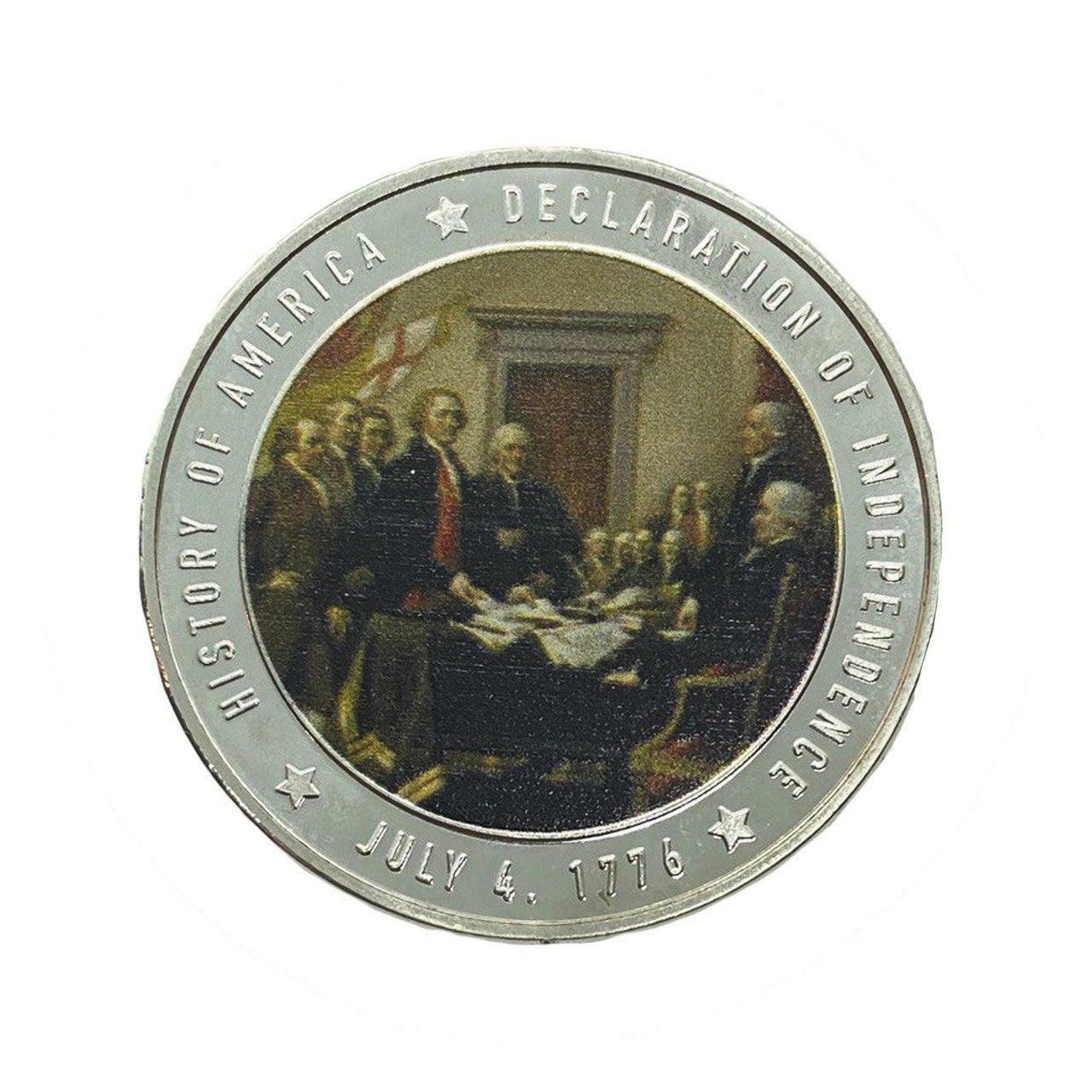 1776 US Declaration of Independence Commemorative Coins Collectibles w ...