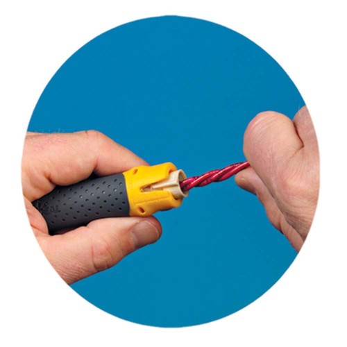 IDEAL Lil' Ripper Stripper Romex Wire Stripper Slitting Blade V-Notch ...