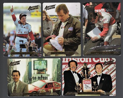 1993 Action Packed Alan Kulwicki Chase Card Set AK1 - AK5 - Nascar ...