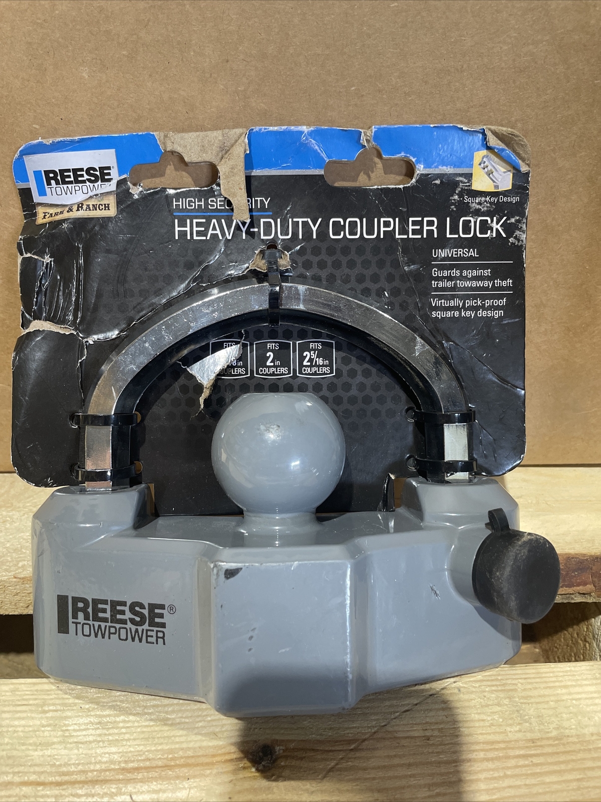 Reese Towpower High Security Heavy-Duty Coupler Lock ~w/2 Keys~ Model ...