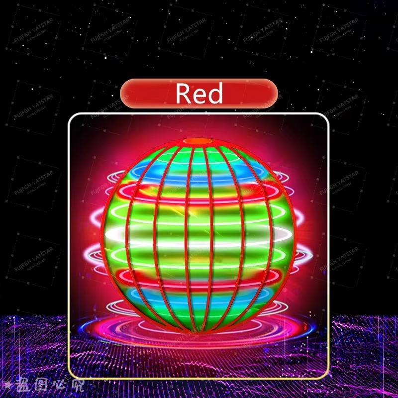 2025 Galaxy Ball Flying Orb Ball Toys LED Light Spinner Cosmic Ball NEW ...