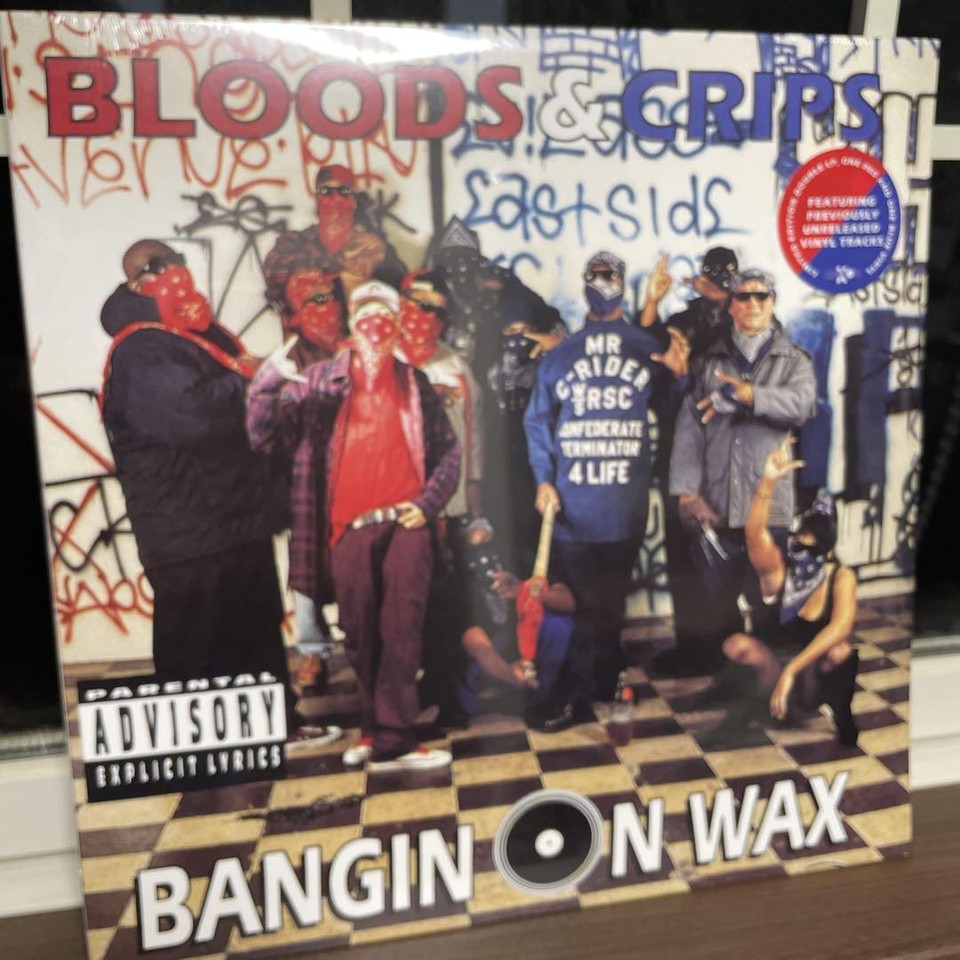 Bloods & Crips / Bangin On Wax 2024 RSD Reissue 2LP Dangerous Records ...
