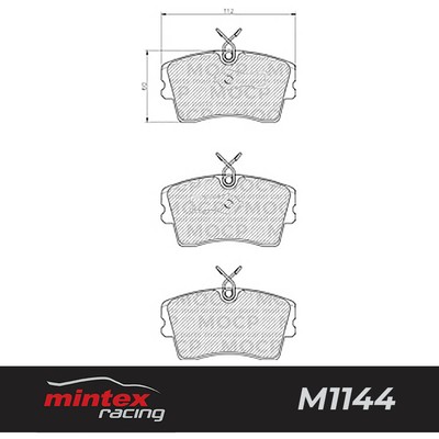 Mintex Racing MDB1412 M1144 High Performance Brake Pads | eBay UK