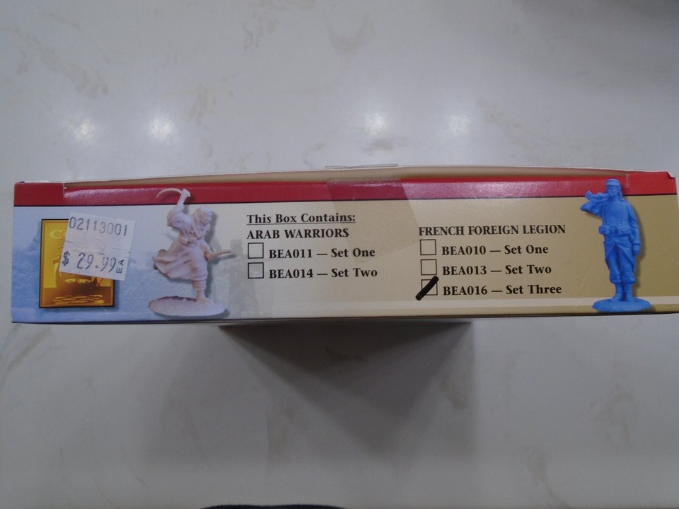 Conte Collectibles French Foreign Legion BEA016 Set Three 1/32 Scale ...