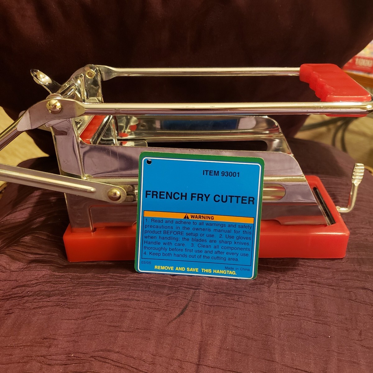 Harbor Freight French Fry Cutter French Fry Cutter Professional Manual