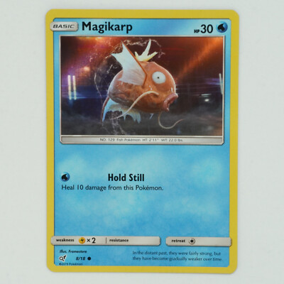 Magikarp 8/18 Holo Common Detective Pikachu Pokemon Card | eBay