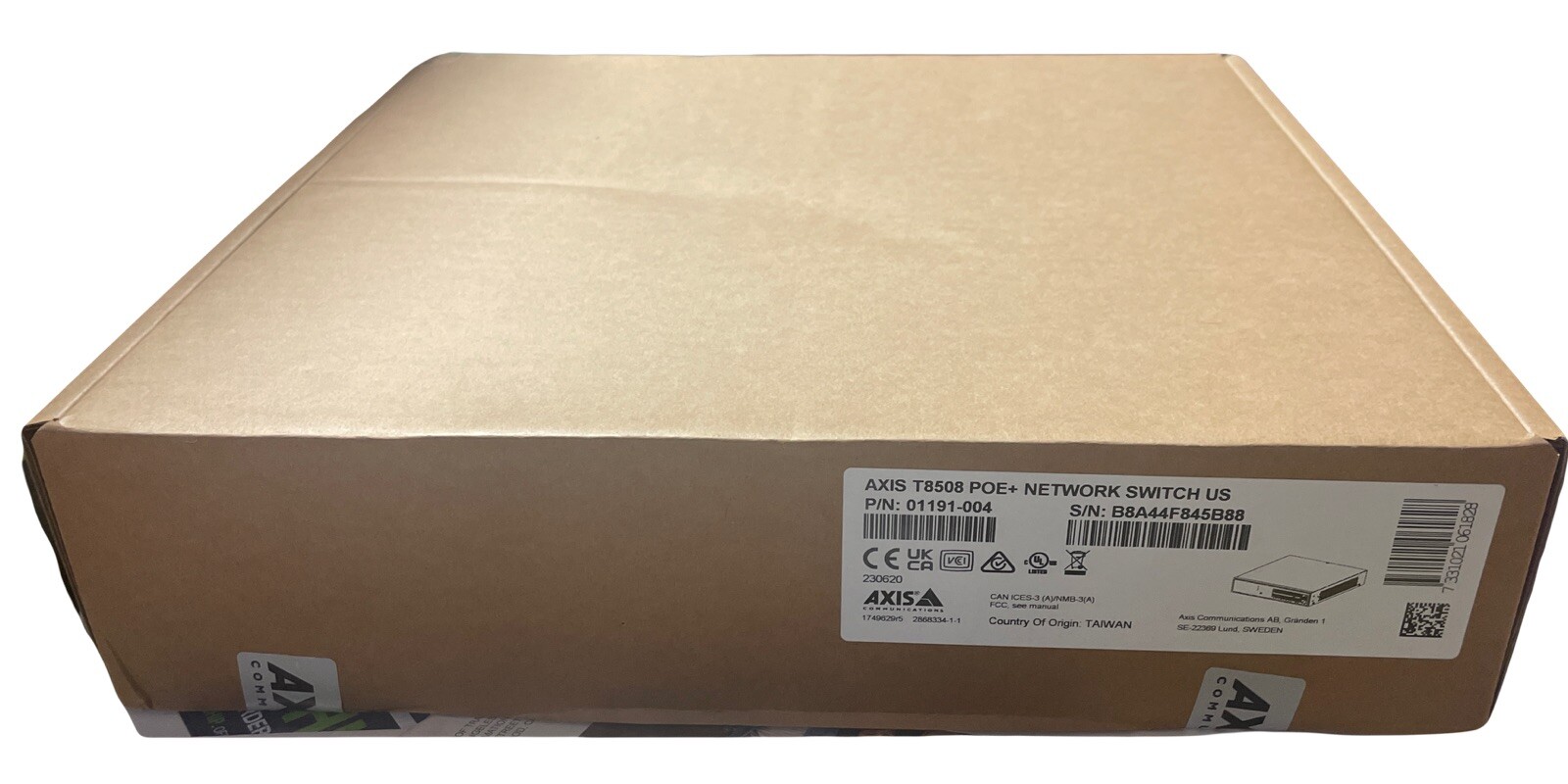 Axis 01191-004 T8508 Poe Network Switch With Rack Mount Kit for sale ...