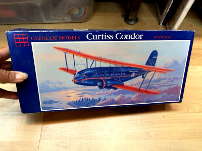 Glencoe Models, Curtiss Condor Airplane Model Kit #06101, 1/81 Scale | eBay