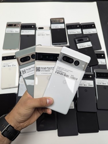 Lot of 5 Google Pixel Phones DIFFERENT DAMAGES/CONDITIONS & CARRIERS ...