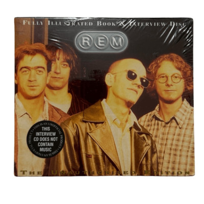 REM - Fully Illustrated Book And Interview Disc ( CD, 1996, Sound ...