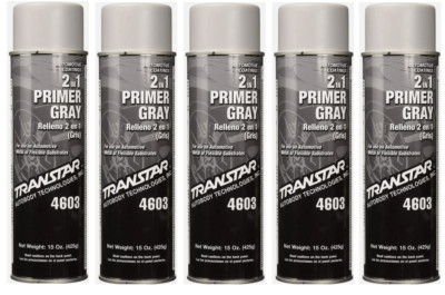 Transtar 4603 2 in 1 Primer Gray Aerosol - FREE SHIPPING!! (5 Pack) | eBay
