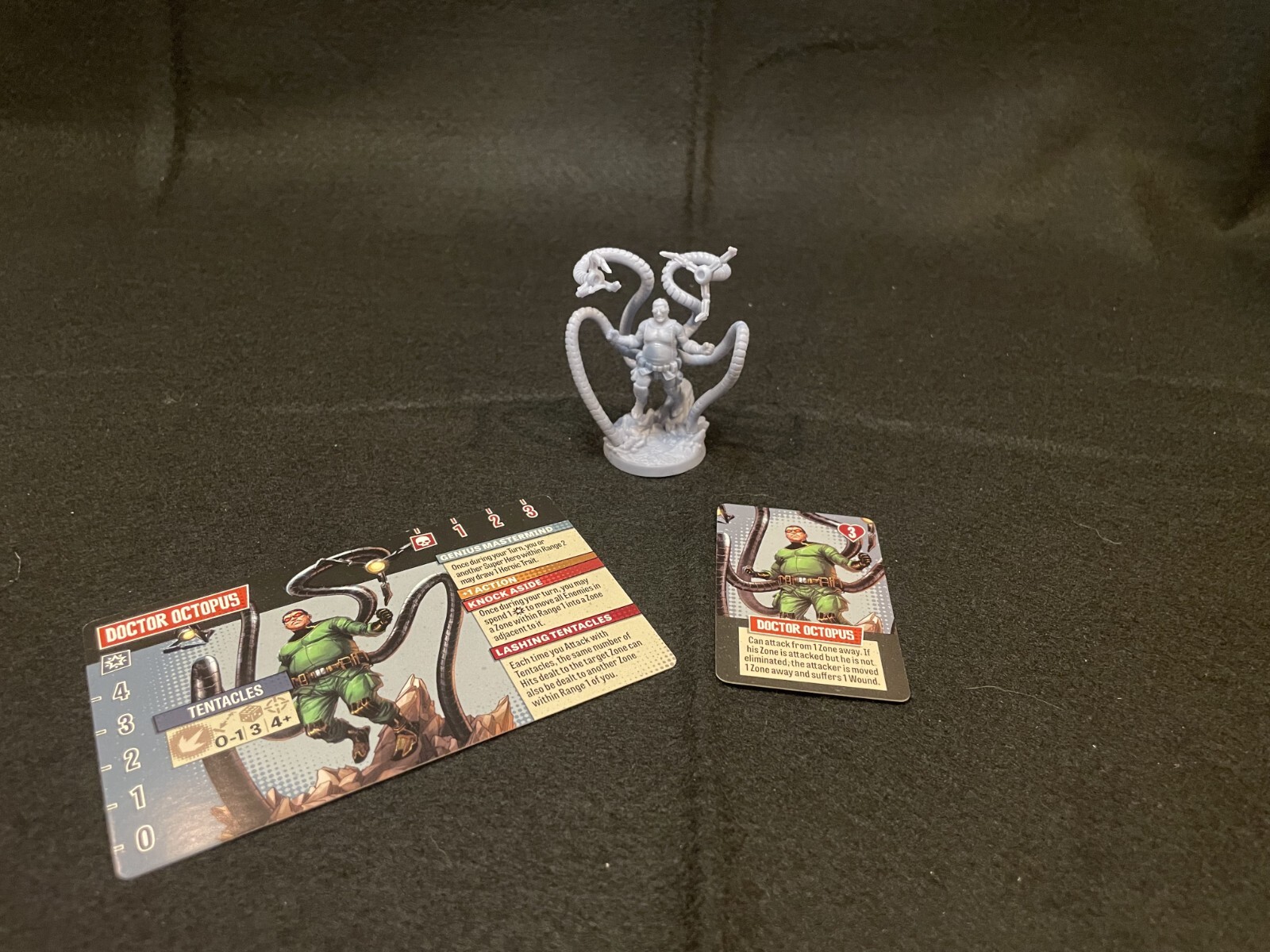 Marvel Zombies Board Game CMON Kickstarter Figure Hero Doctor Octopus ...