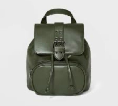Wild Fable™ 8.875" Mini Flap Backpack Green | eBay