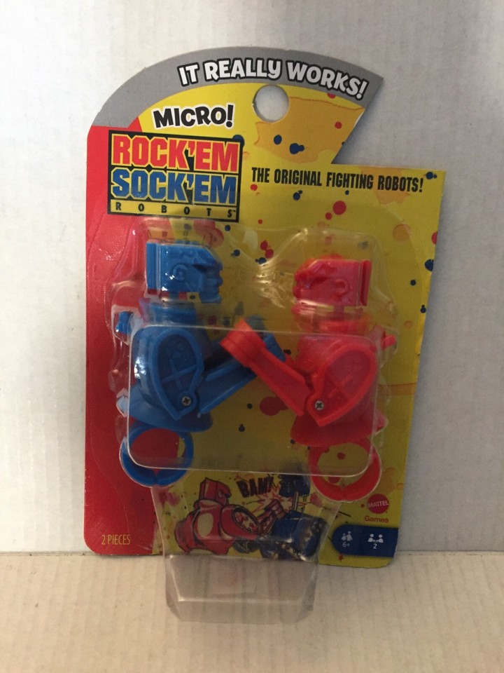 NEW Mattel Micro Toys - Magic 8 Ball & Rock'Em Sock'Em Robots | eBay