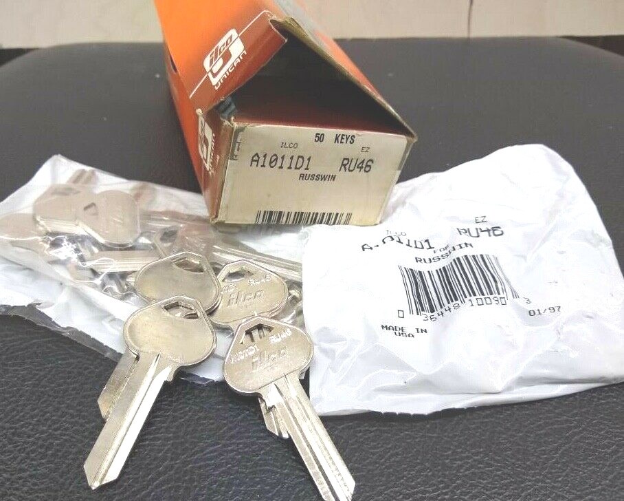 1 Corbin Russwin - D1 Sectional RU46 Original Key Blank Keys Blanks ...