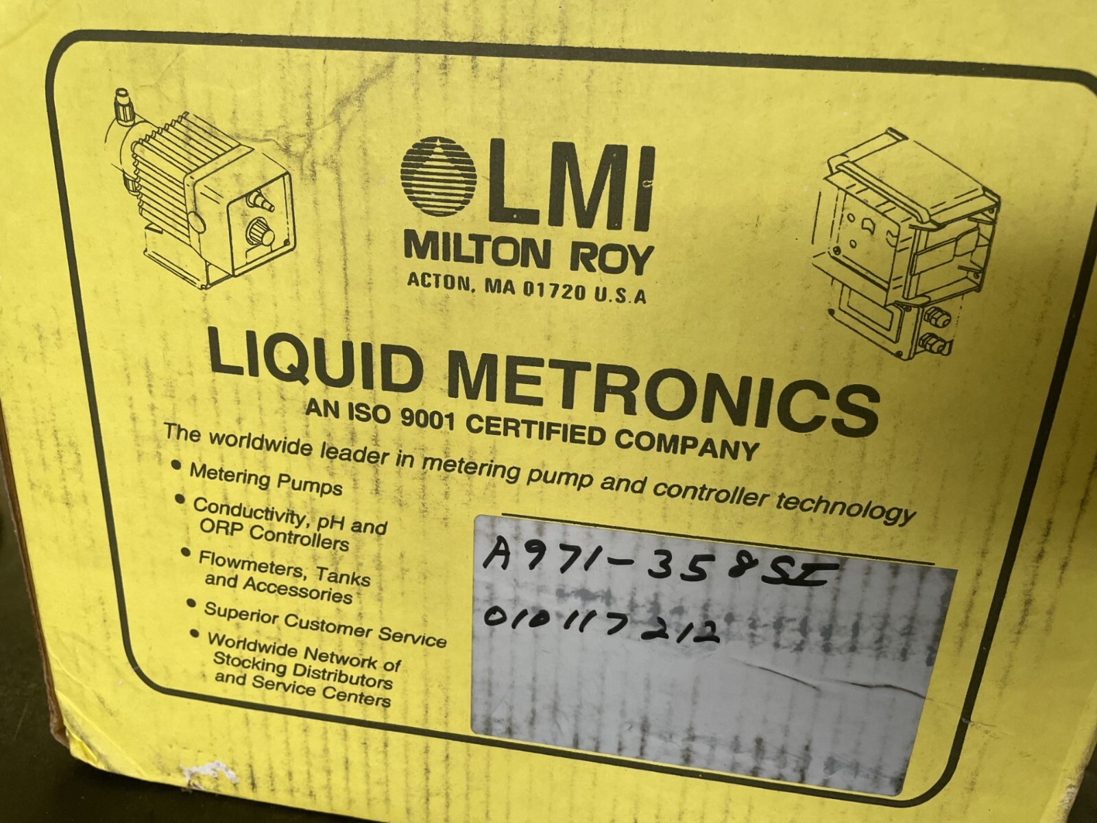 Milton Roy LMI Metering Pump | eBay