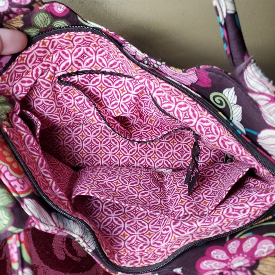 Vera Bradley Flower Gabby Tote Bag -retired | eBay