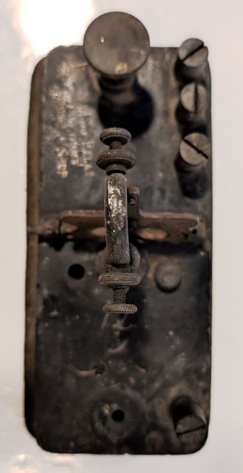 Vintage Telegraph Sounder Relay - Morse Code - Iron Base - RARE | eBay