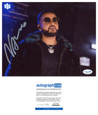 ‘NAV’ Rapper Signed 8x10 Photo ‘Myself’ ACOA | eBay