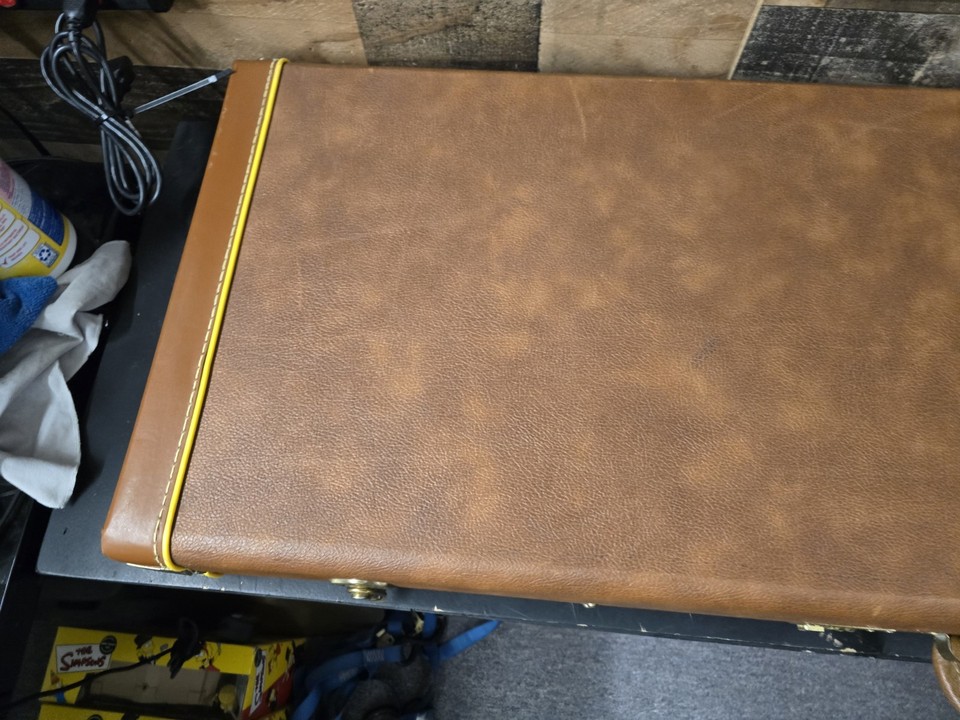 90's Gibson USA Eds 1275 Brown Pink Lining. Case | eBay