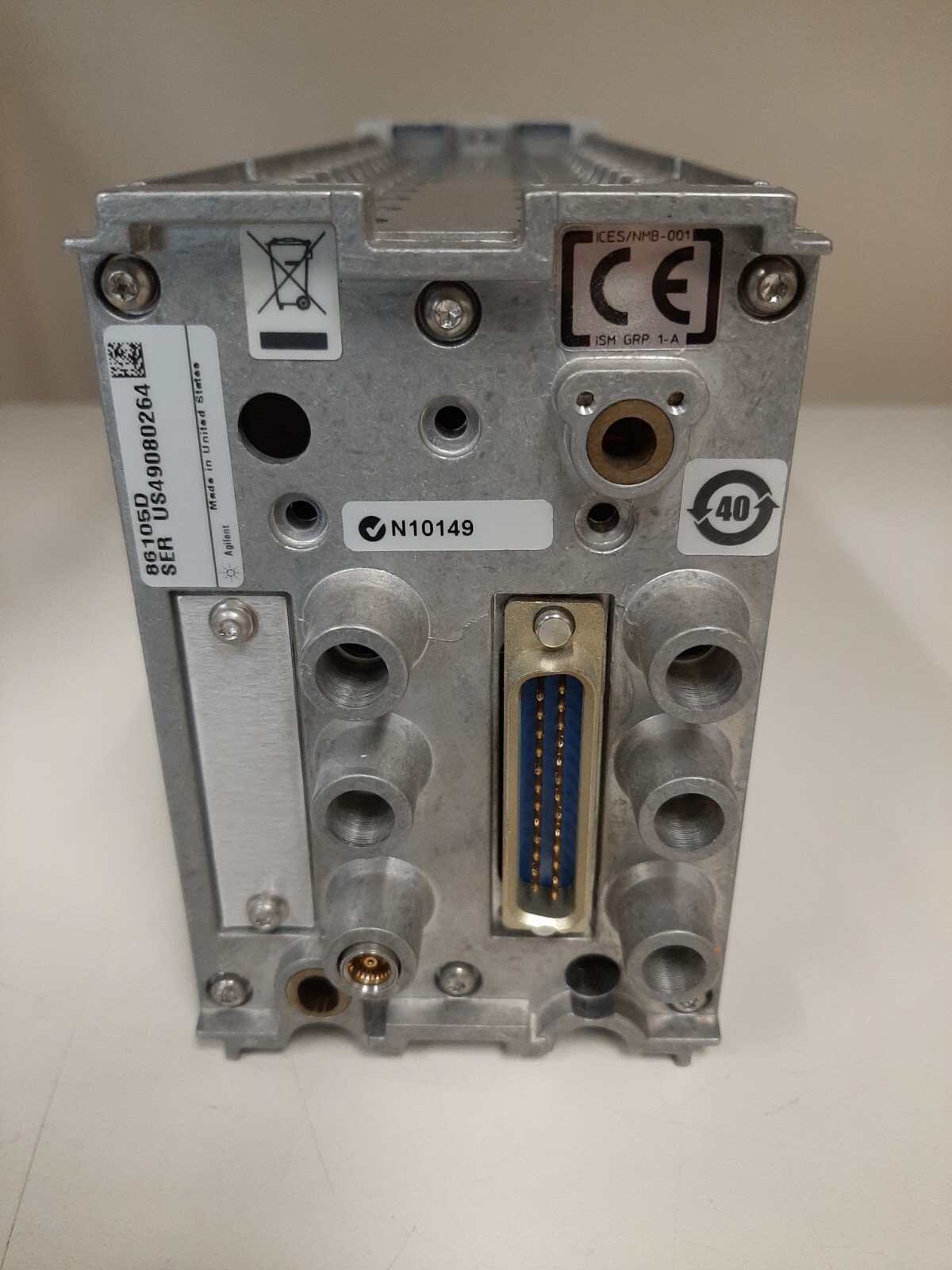 Agilent 86105D 20 GHz Optical 35ghz Electrical Module With Option IRC ...