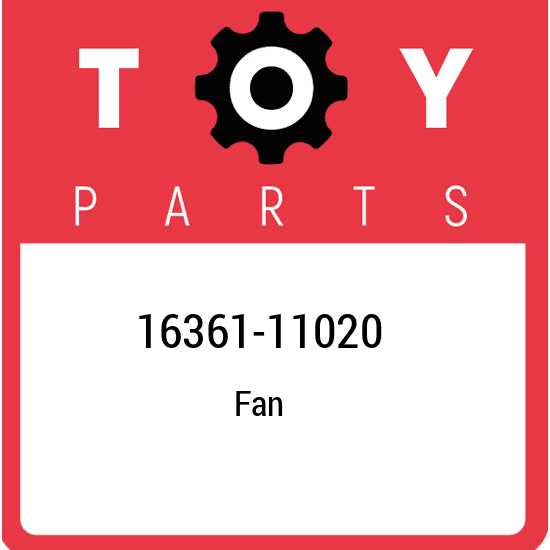 16361-11020 Toyota Fan 1636111020 Genuine OEM Part for sale online | eBay