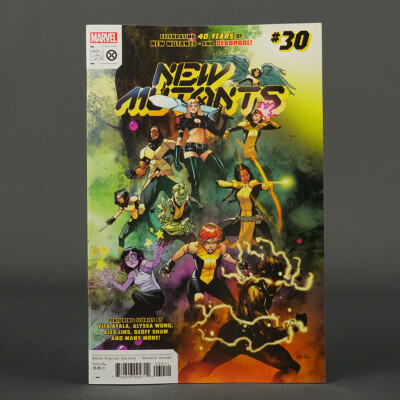 NEW MUTANTS #30 Marvel Comics 2022 JUL220824 (W) Ayala + Wong (CA) De ...