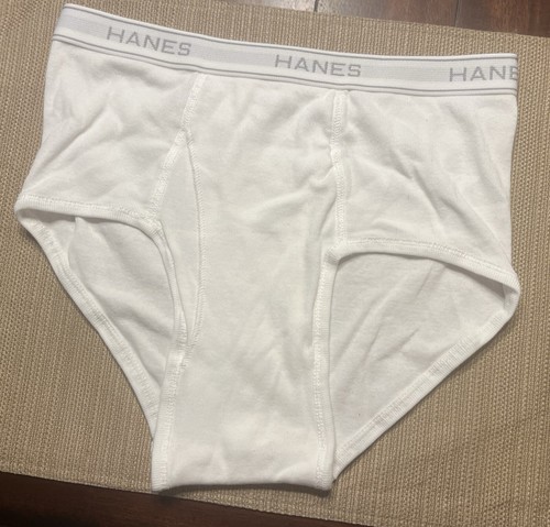 Vintage 1990's Hanes classic white brief Men’s X Large Customizable Nos ...