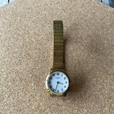 Rotary Expander Bracelet Gold Ladies Watch - LB00762 | eBay UK