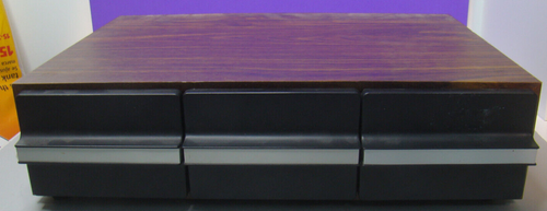 Vintage 1980s Faux Wood Grain 36 Cassette Tape Storage Drawer Holder ...