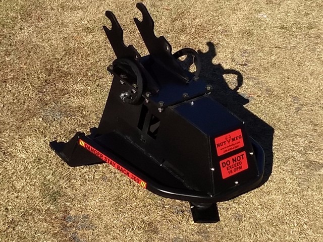 RUT MFG 36" Excavator Mulcher Tree Slayer with Mulching Teeth (36TS-10 ...