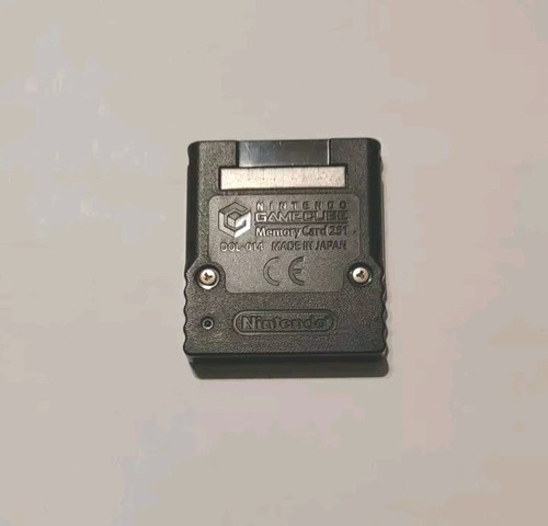 Official Nintendo Gamecube Memory Card 251 Blocks DOL-014 Genuine OEM ...