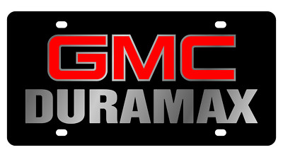 For GMC Duramax Acrylic License Plate | eBay