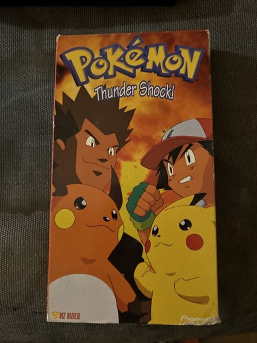 Pokemon Vol. 5 Thunder Shock (VHS, 1999,) TV Show Kid's Animated Pre ...
