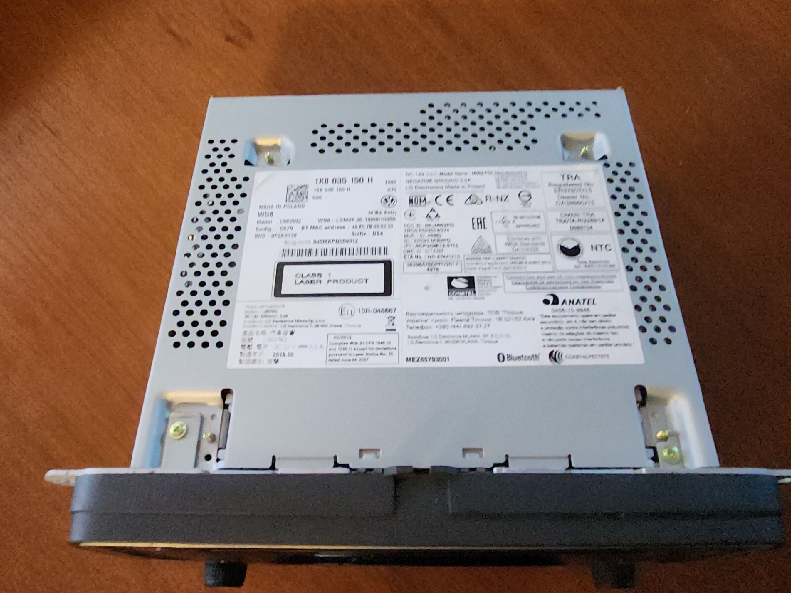 Volkswagen 1K8035150H Radio Composition Color Bluetooth AUX | eBay ...